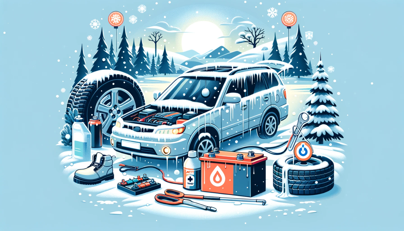 Winter Car Maintenance: Cold Ready - Cars Engine